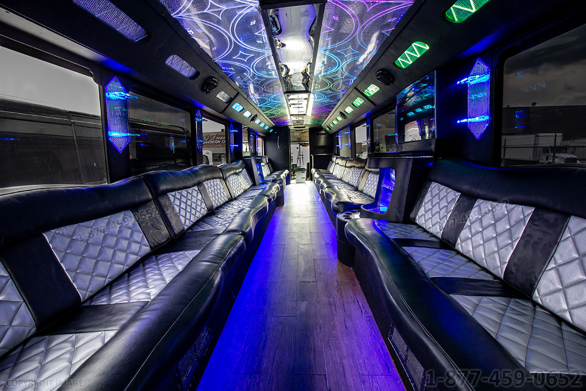 Party Bus: 45-50 Seater - GTA Wedding Limo
